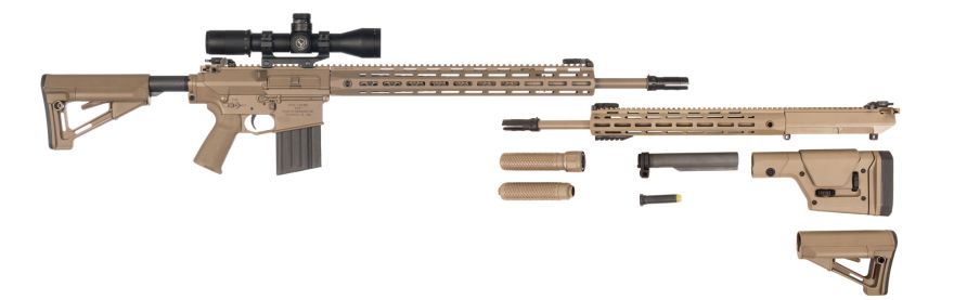 Standalone Steel Stock - Knight's Armament