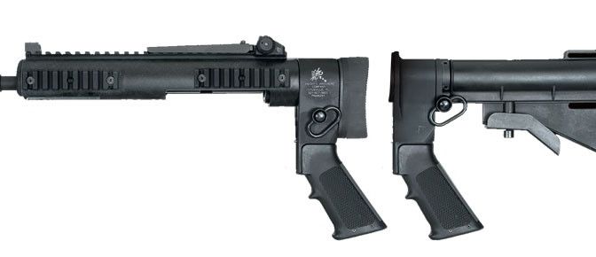 Standalone with M4 Stock - Knight's Armament